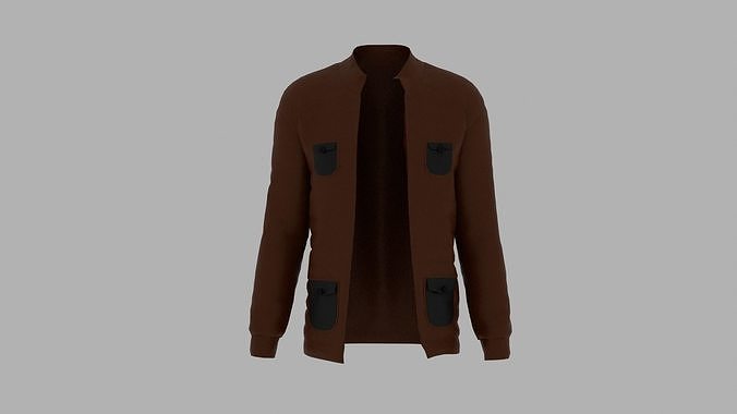 3D model Jacket VR / AR / low-poly | CGTrader