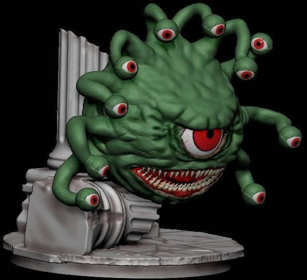 Behouder and Death Tyrant 3D model 3D printable | CGTrader