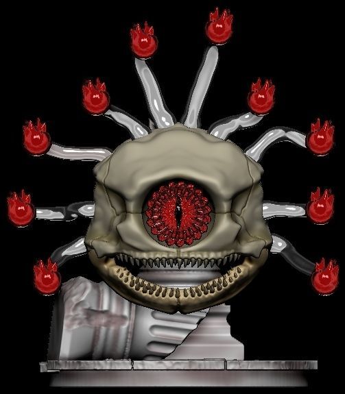 Behouder and Death Tyrant 3D model 3D printable | CGTrader