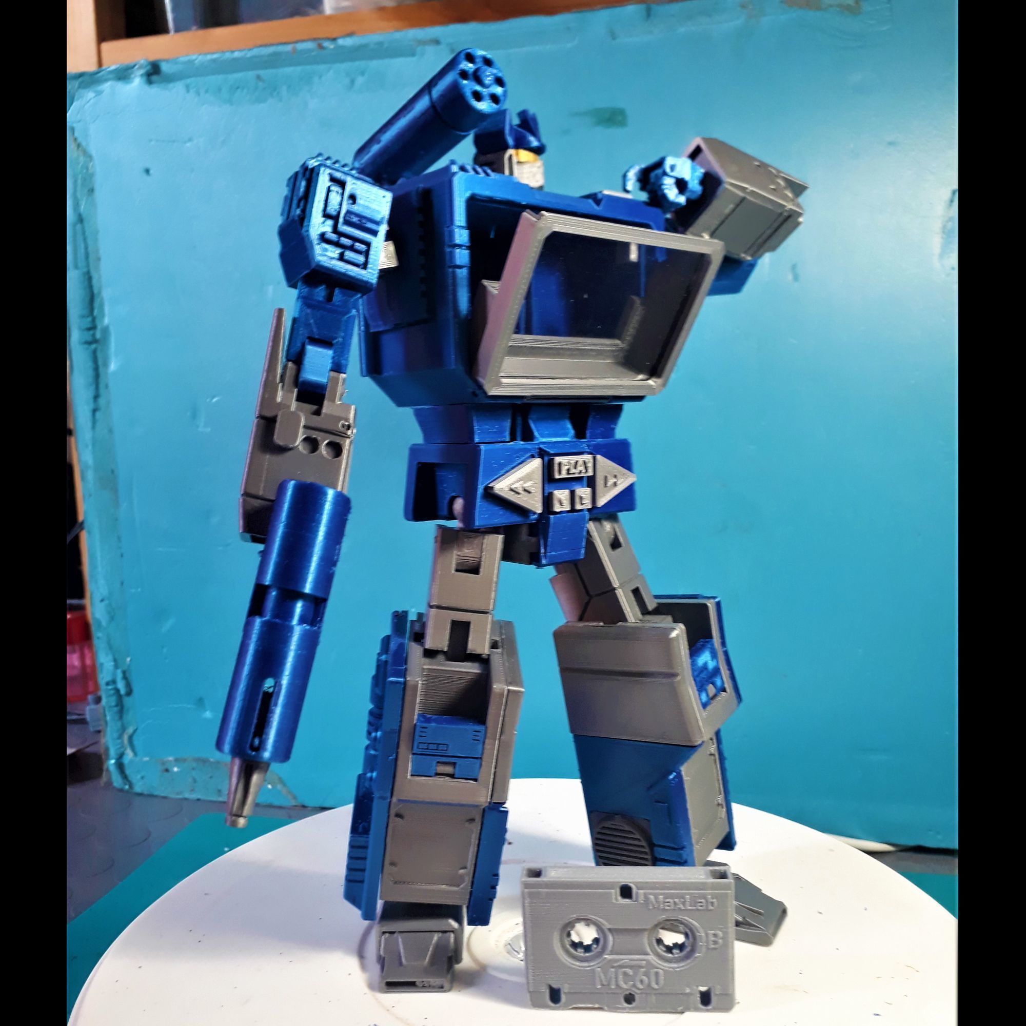 SOUNDWAVE - MAXLAB VERSION 3D model 3D printable | CGTrader