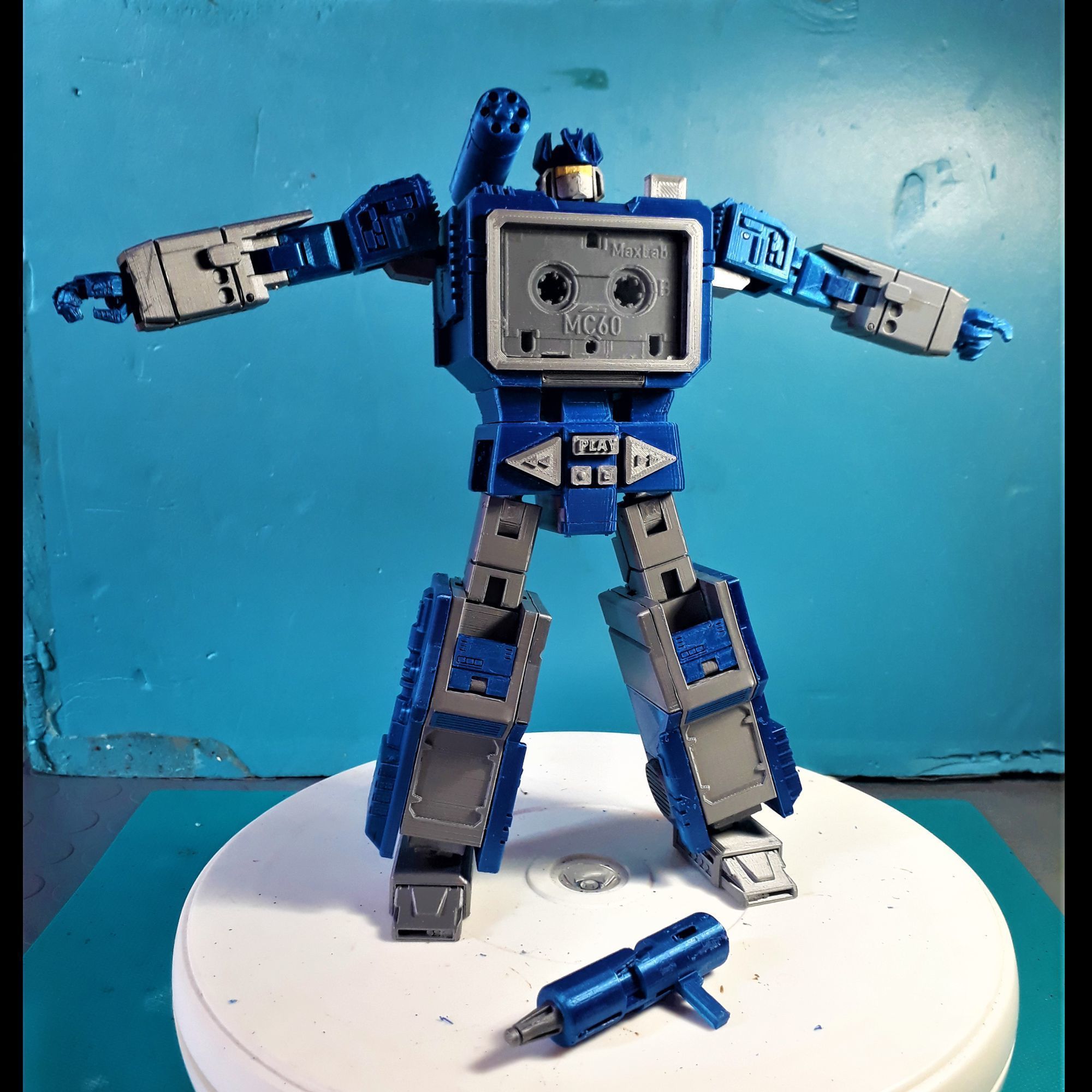 SOUNDWAVE - MAXLAB VERSION 3D model 3D printable | CGTrader