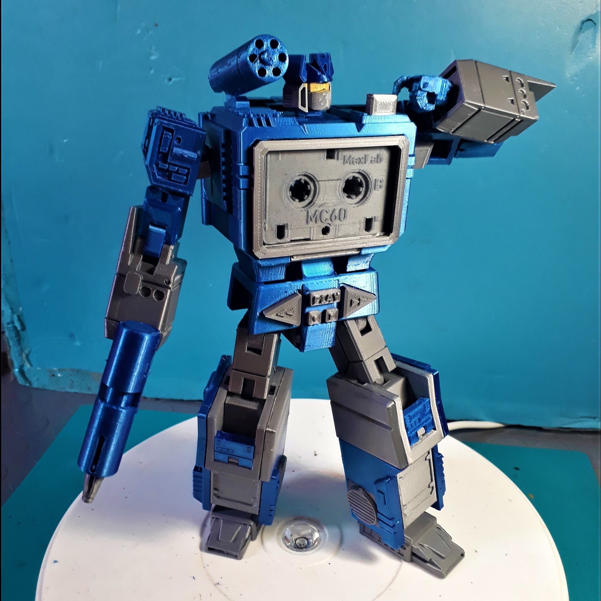 SOUNDWAVE - MAXLAB VERSION 3D model 3D printable | CGTrader