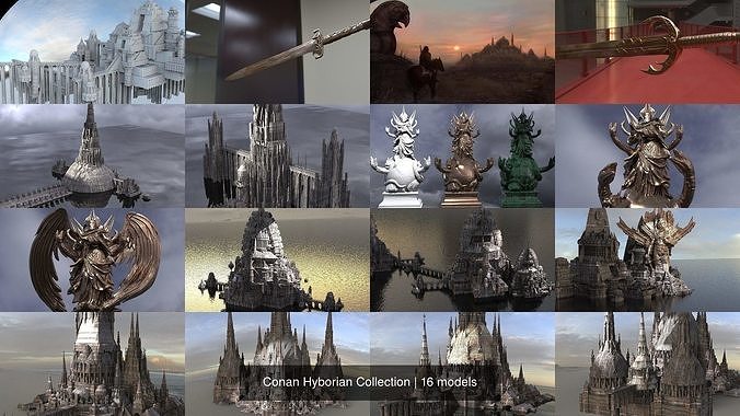 Conan Hyborian Collection | CGTrader