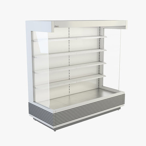 Supermarket Freezer 3D model | CGTrader