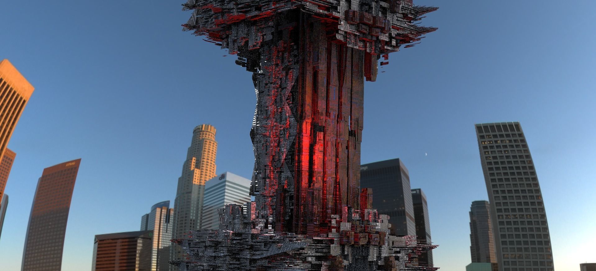 New Kowloon Mega City 2 3D model | CGTrader