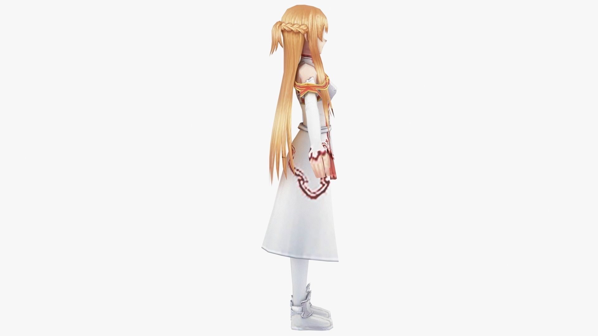Yuuki Asuna - Sword Art Online free 3D model | CGTrader