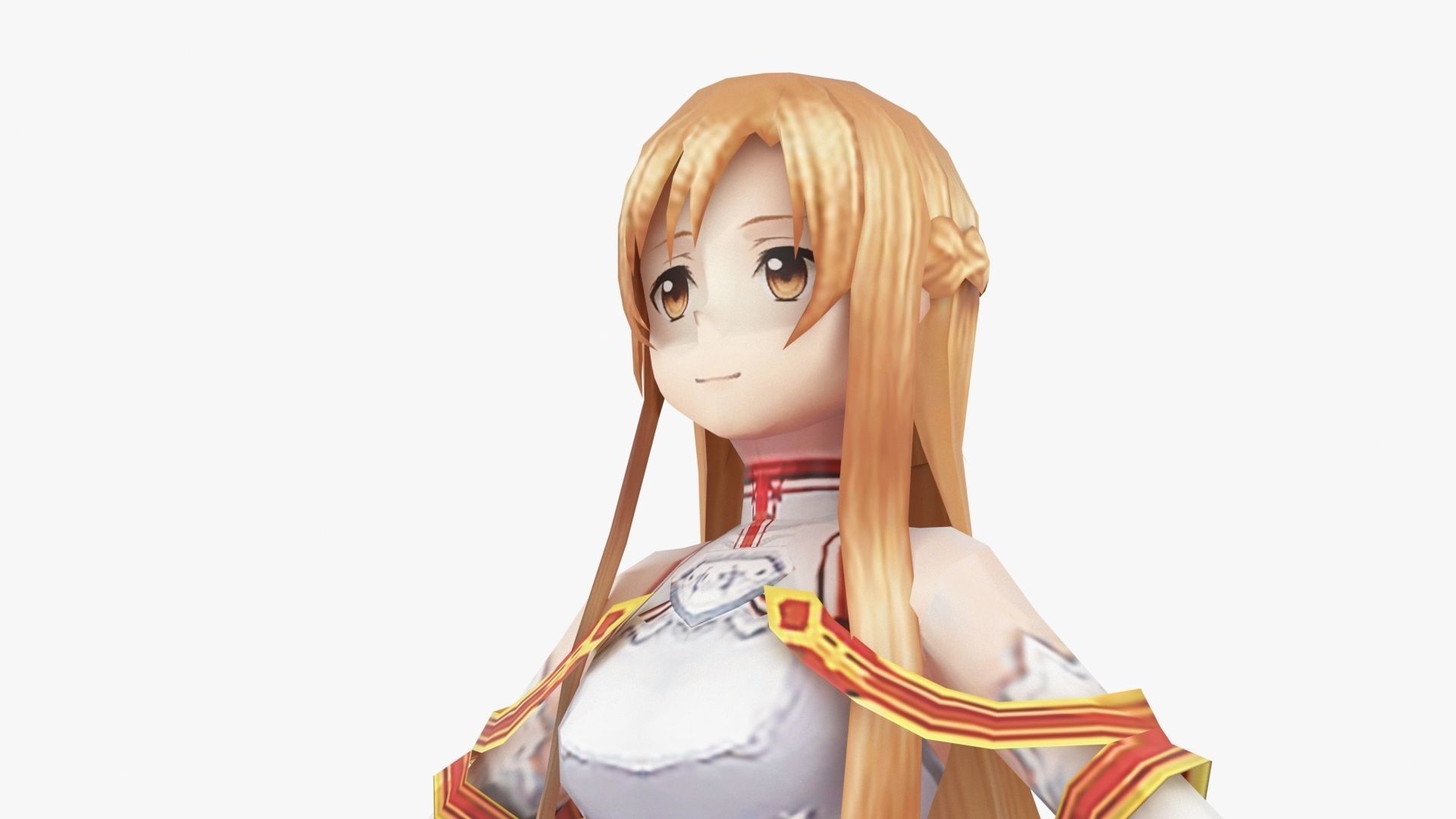 Yuuki Asuna - Sword Art Online free 3D model | CGTrader