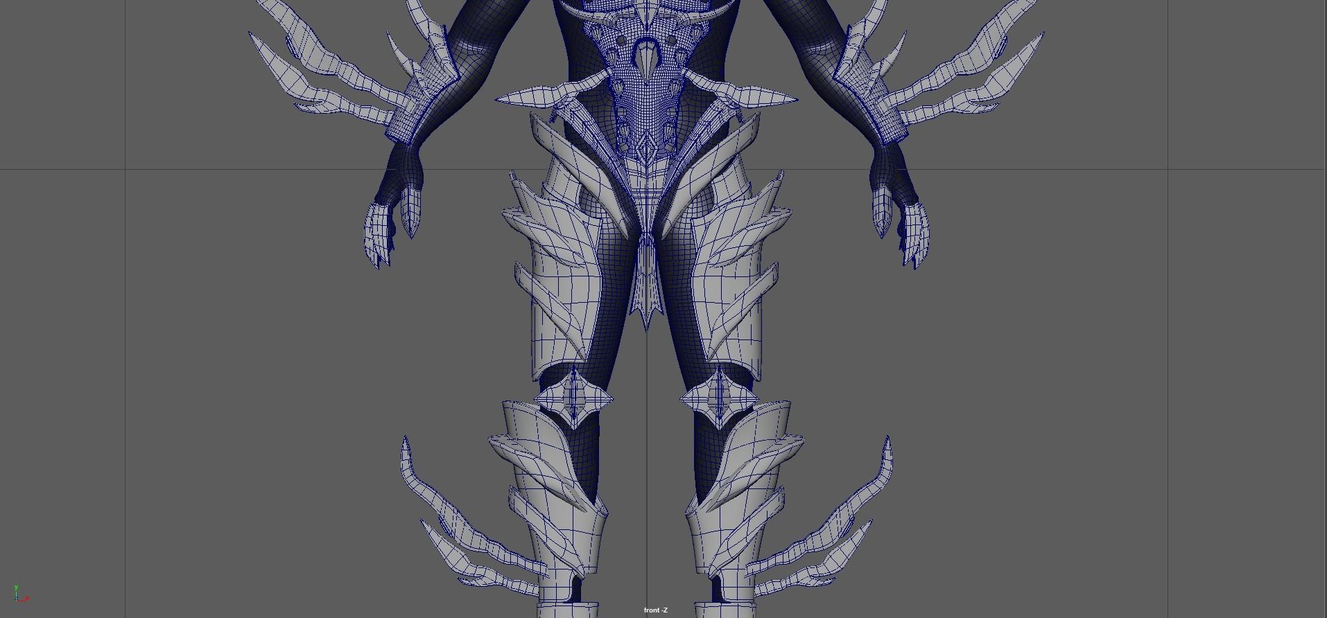 Sinister Seal Layered Armor Cosplay 3D model 3D printable | CGTrader