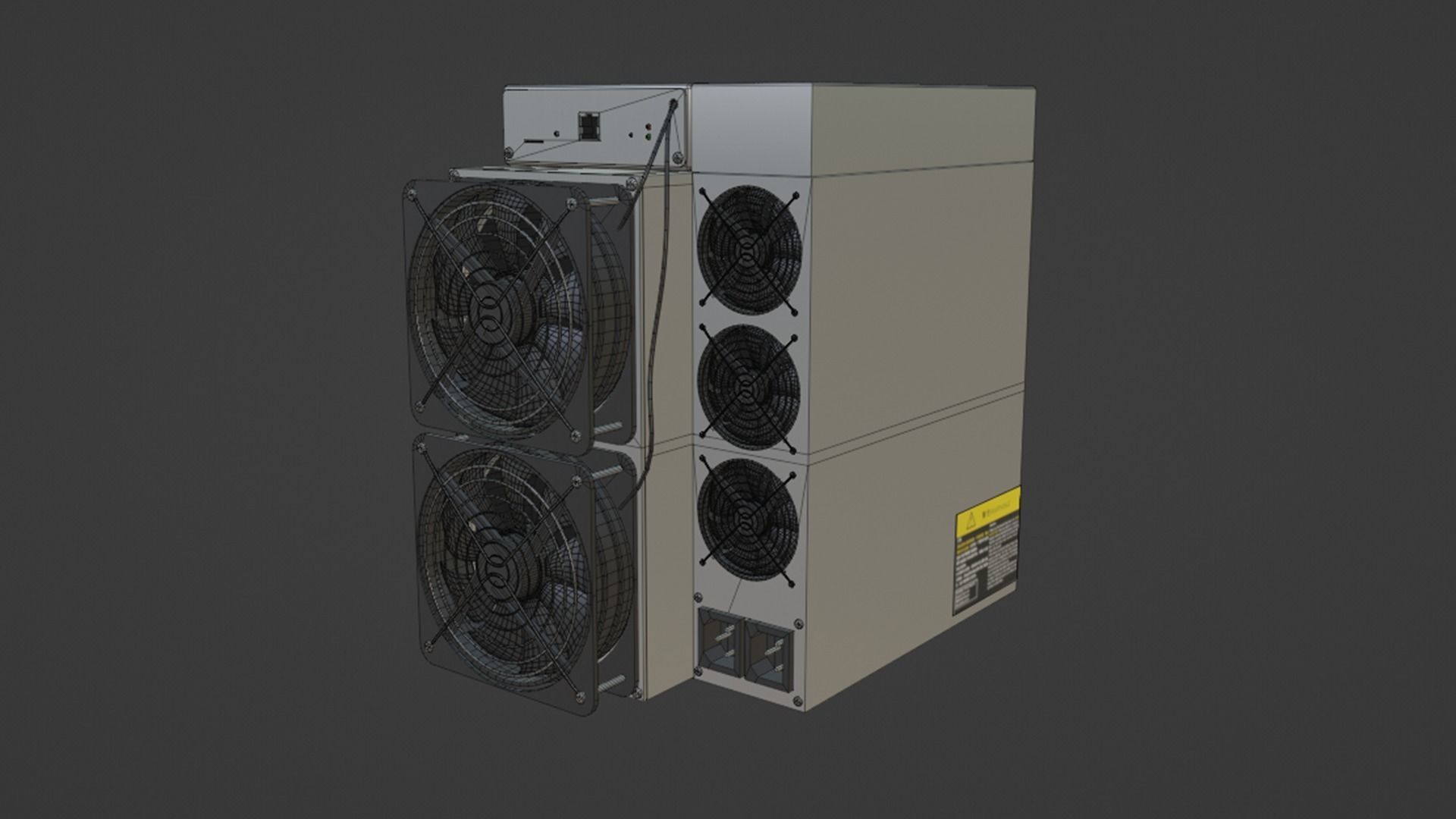 Ant Miner S19 Pro free 3D model | CGTrader
