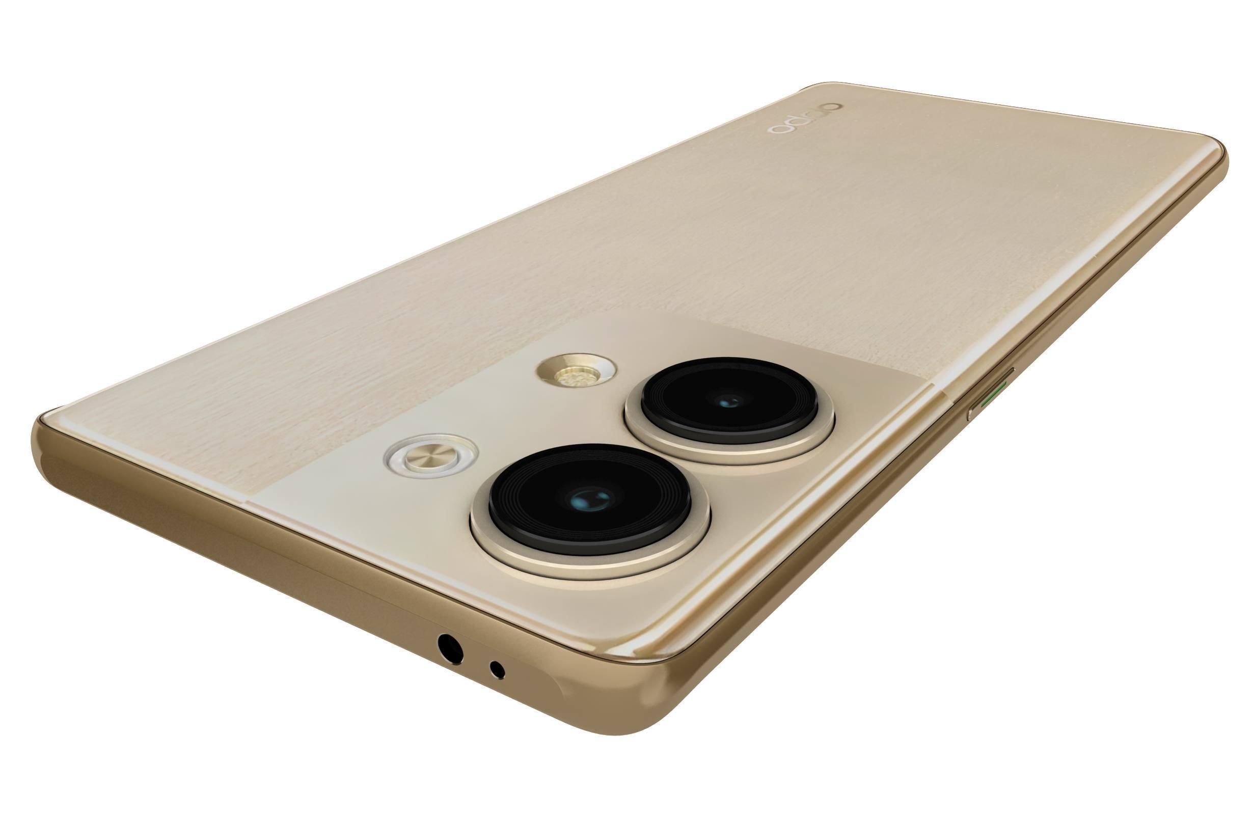 OPPO Reno 9 Gold 3D model | CGTrader