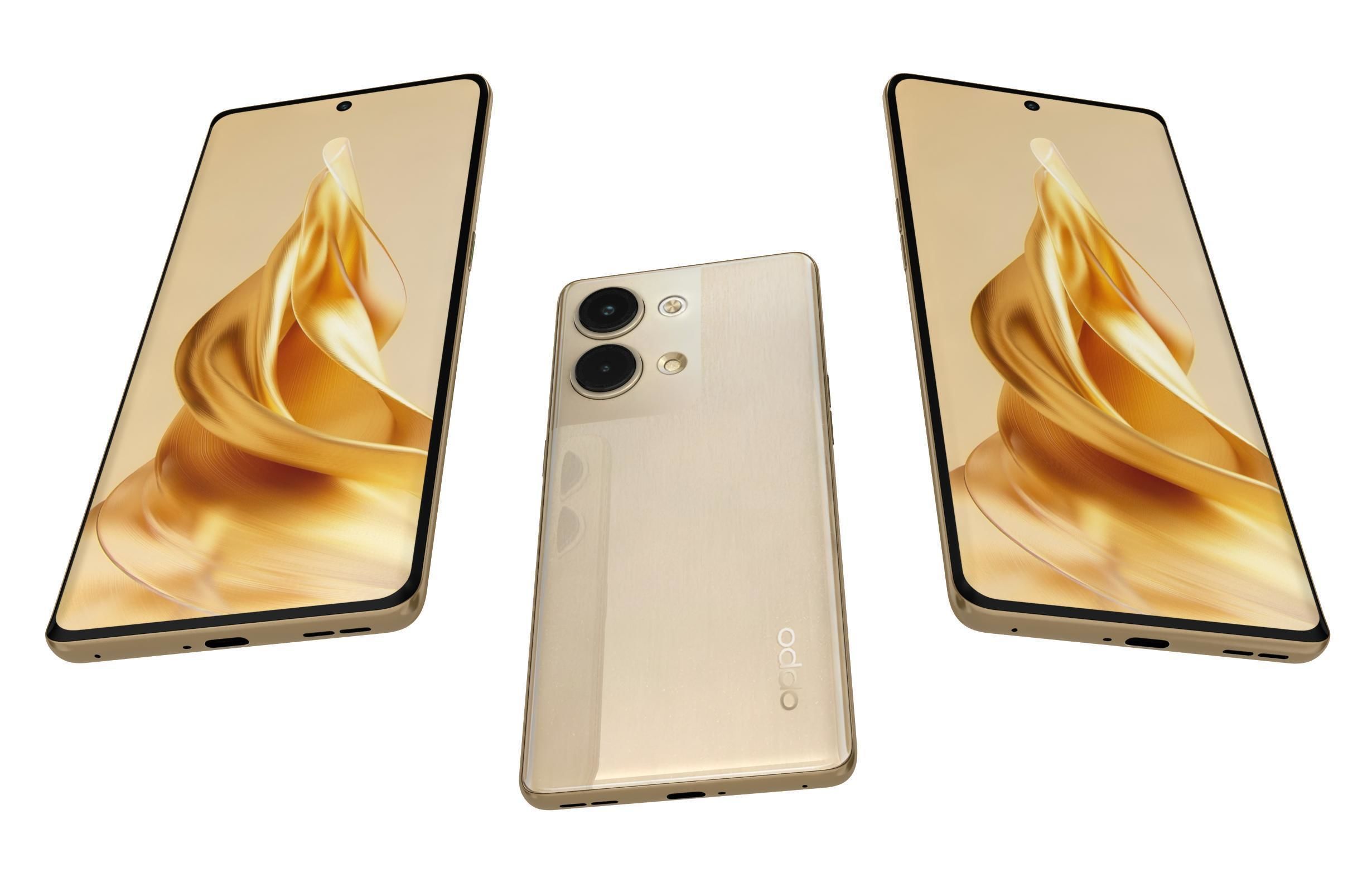 OPPO Reno 9 All Colors 3D model | CGTrader