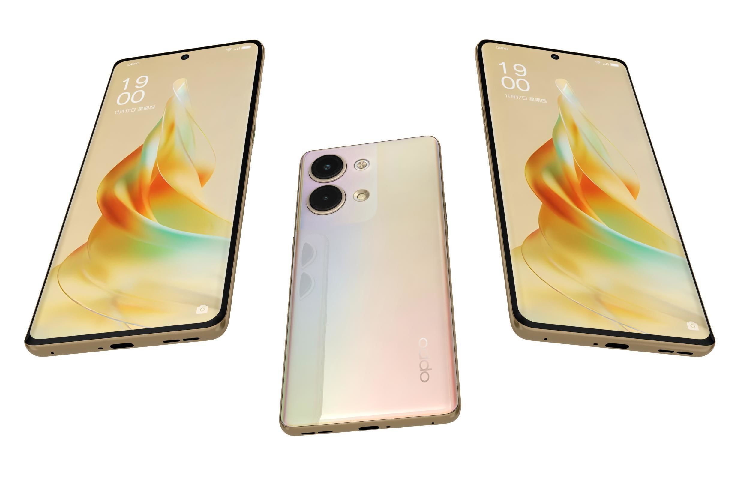 OPPO Reno 9 All Colors 3D model | CGTrader