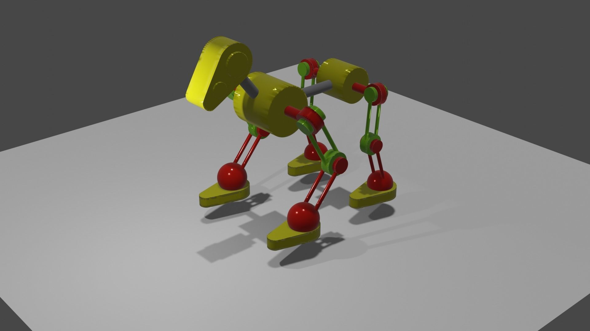 Animation Robot-Dog 3D model 3D printable | CGTrader