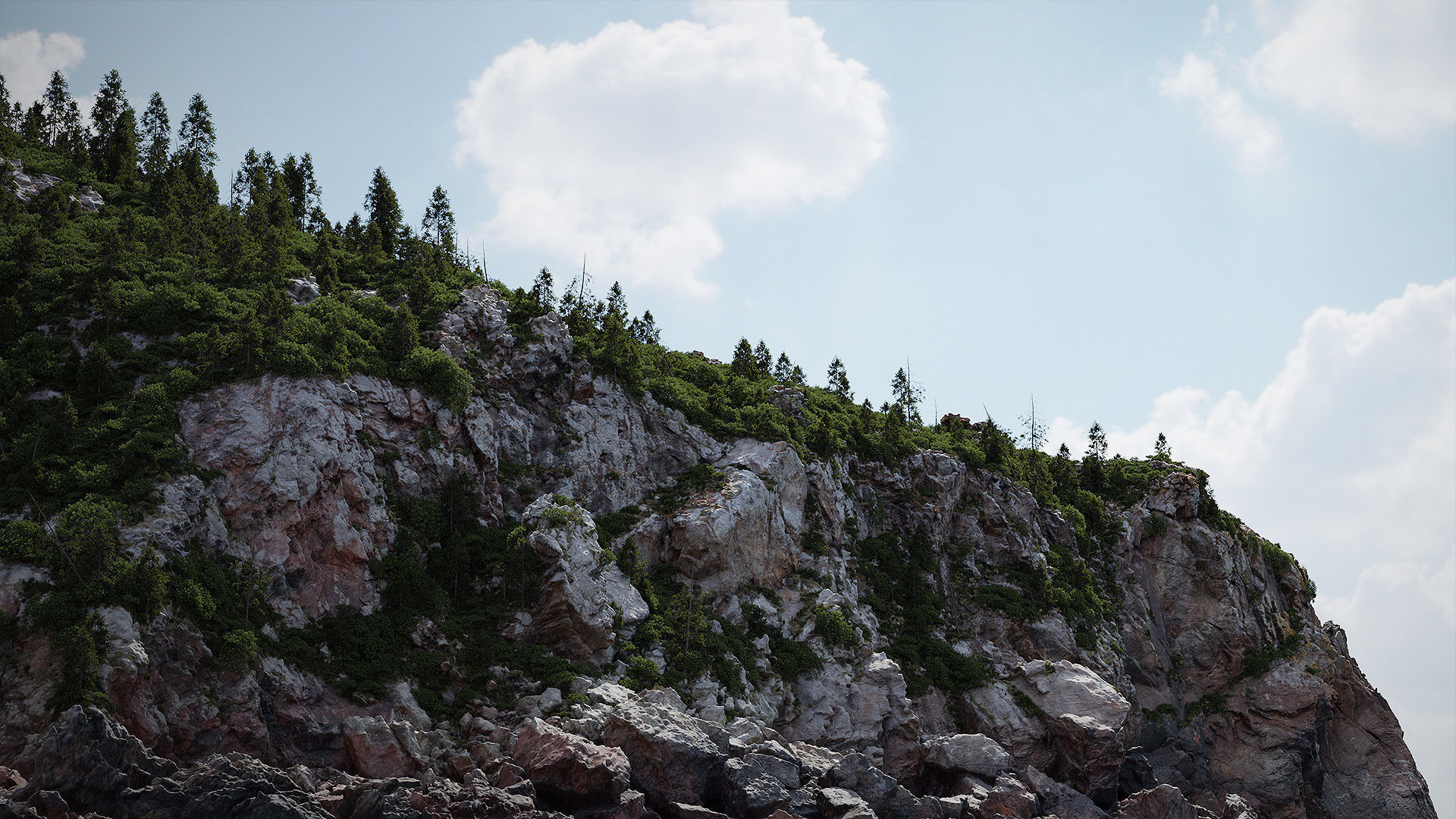 3D model Forest Biome for Scatter 5 Blender VR / AR / low-poly | CGTrader