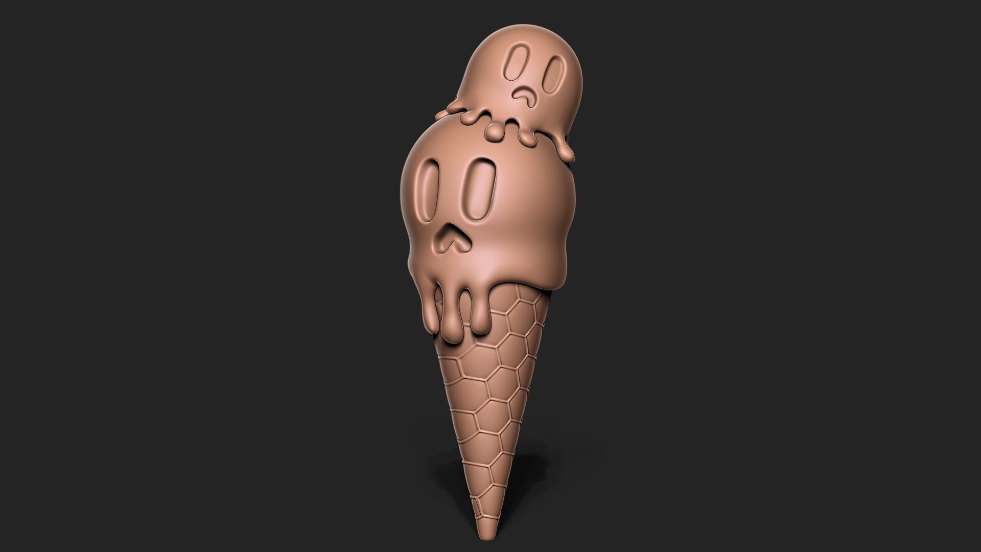 ICE CREAM 3D model 3D printable | CGTrader