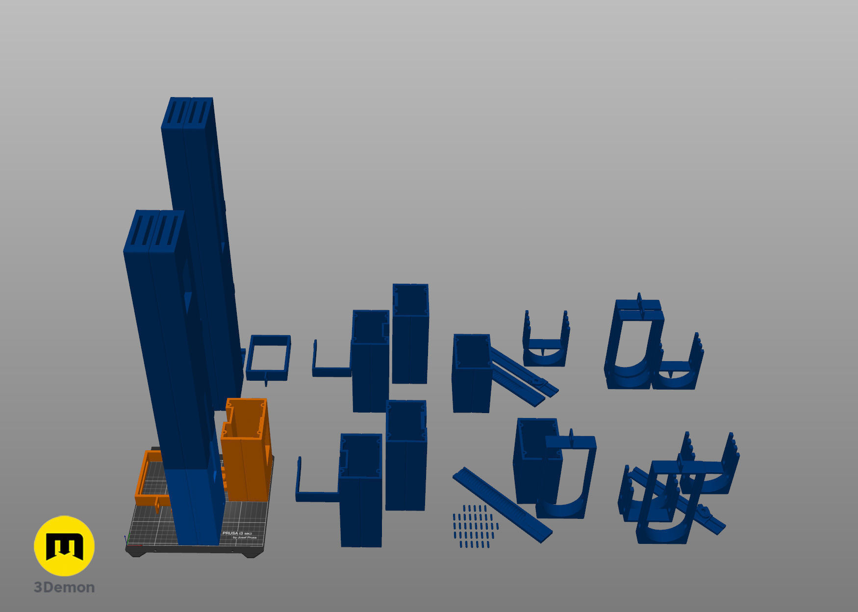 ODM Gear and Swords - Attack on Titan 3D model 3D printable | CGTrader