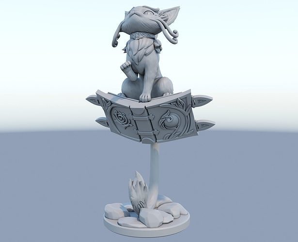 yuumi 3D Print Model from League of Legends 3D model 3D printable | CGTrader