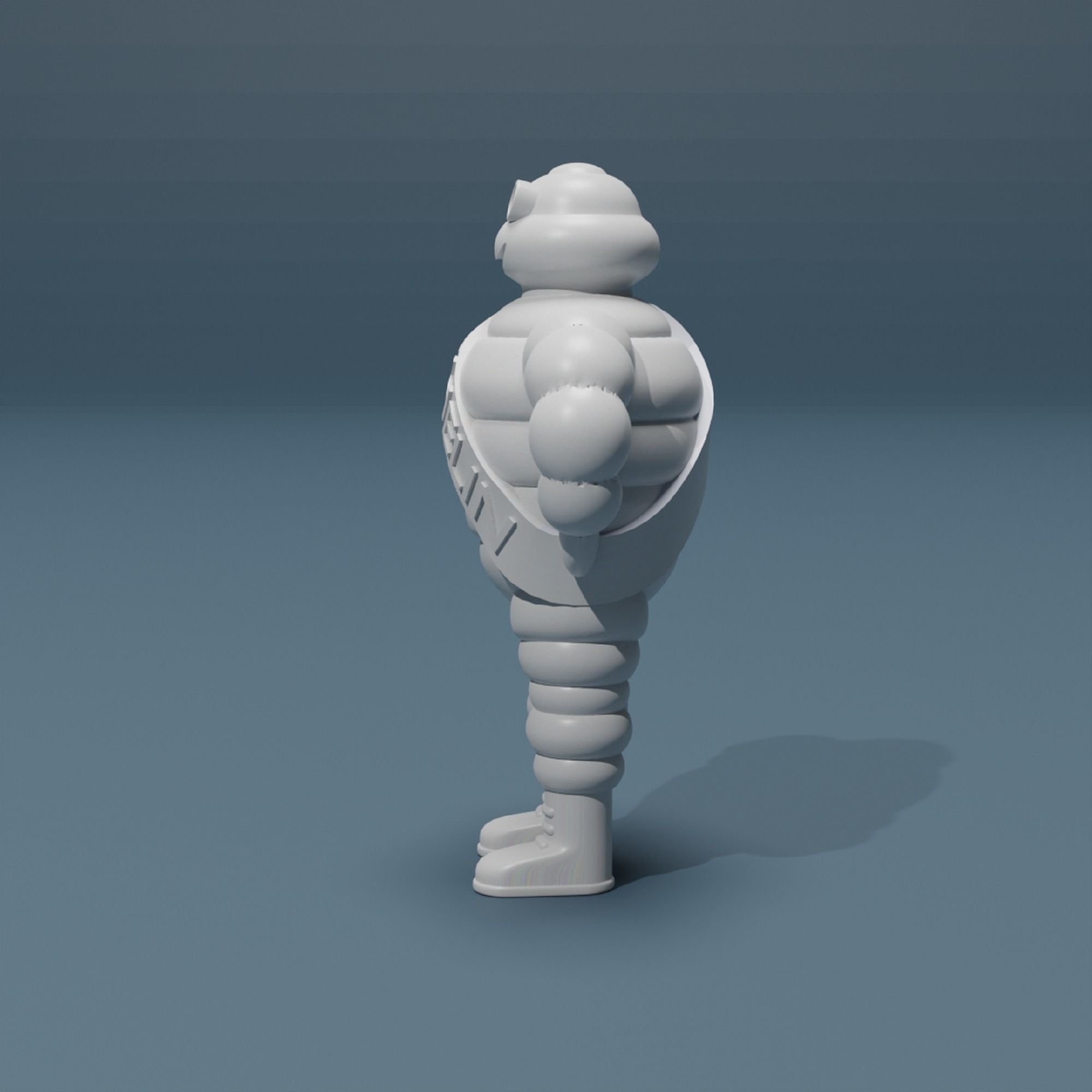 Michelin Man Bibendum 3D model 3D printable | CGTrader