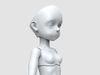 BJD doll Adeline ball joint doll 3D model 3D printable | CGTrader