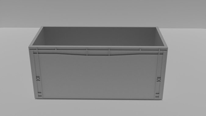 3D model Plastic Box VR / AR / low-poly | CGTrader