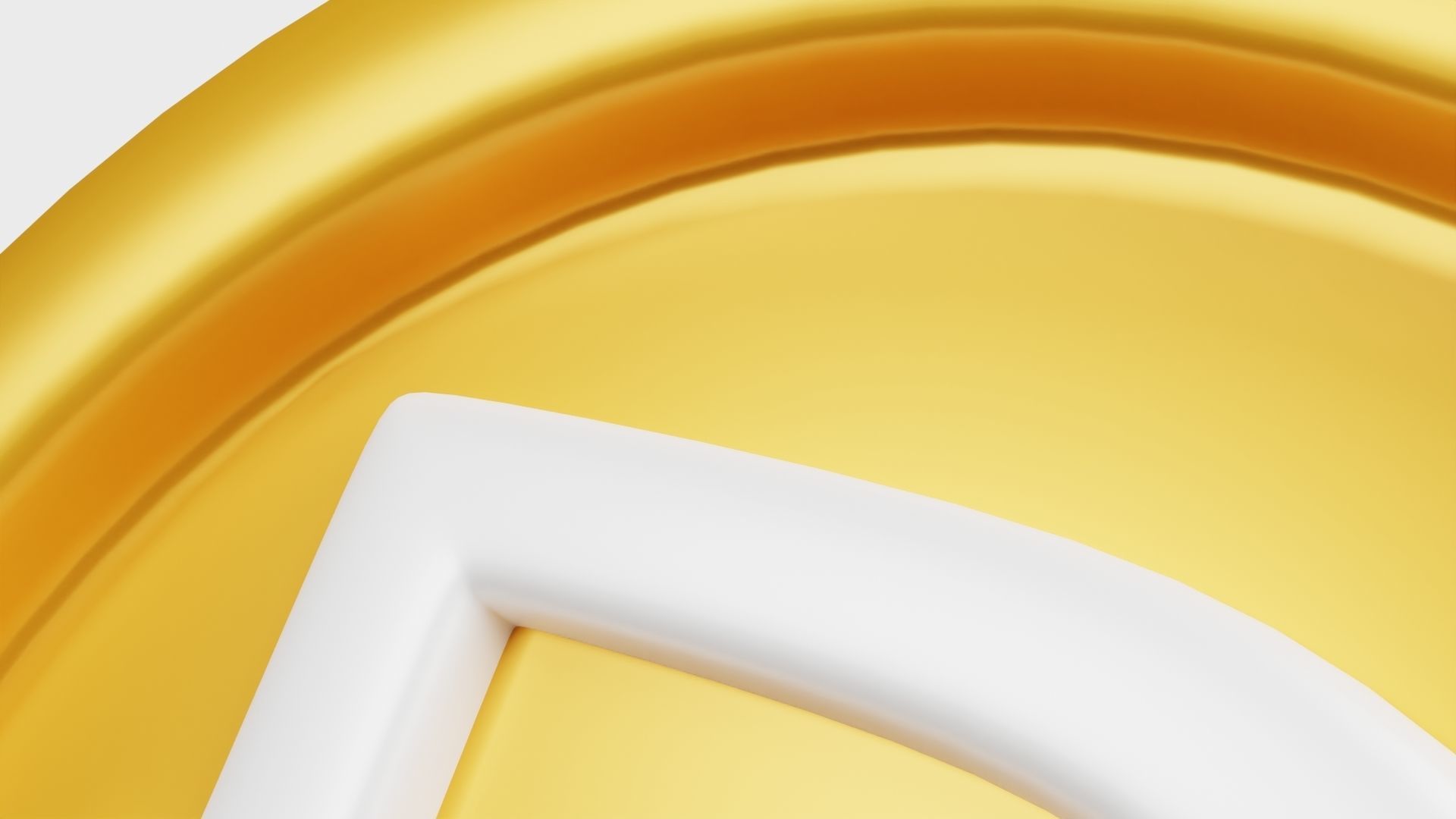 DAI Gold Crypto Coin with cartoon style 3D model | CGTrader