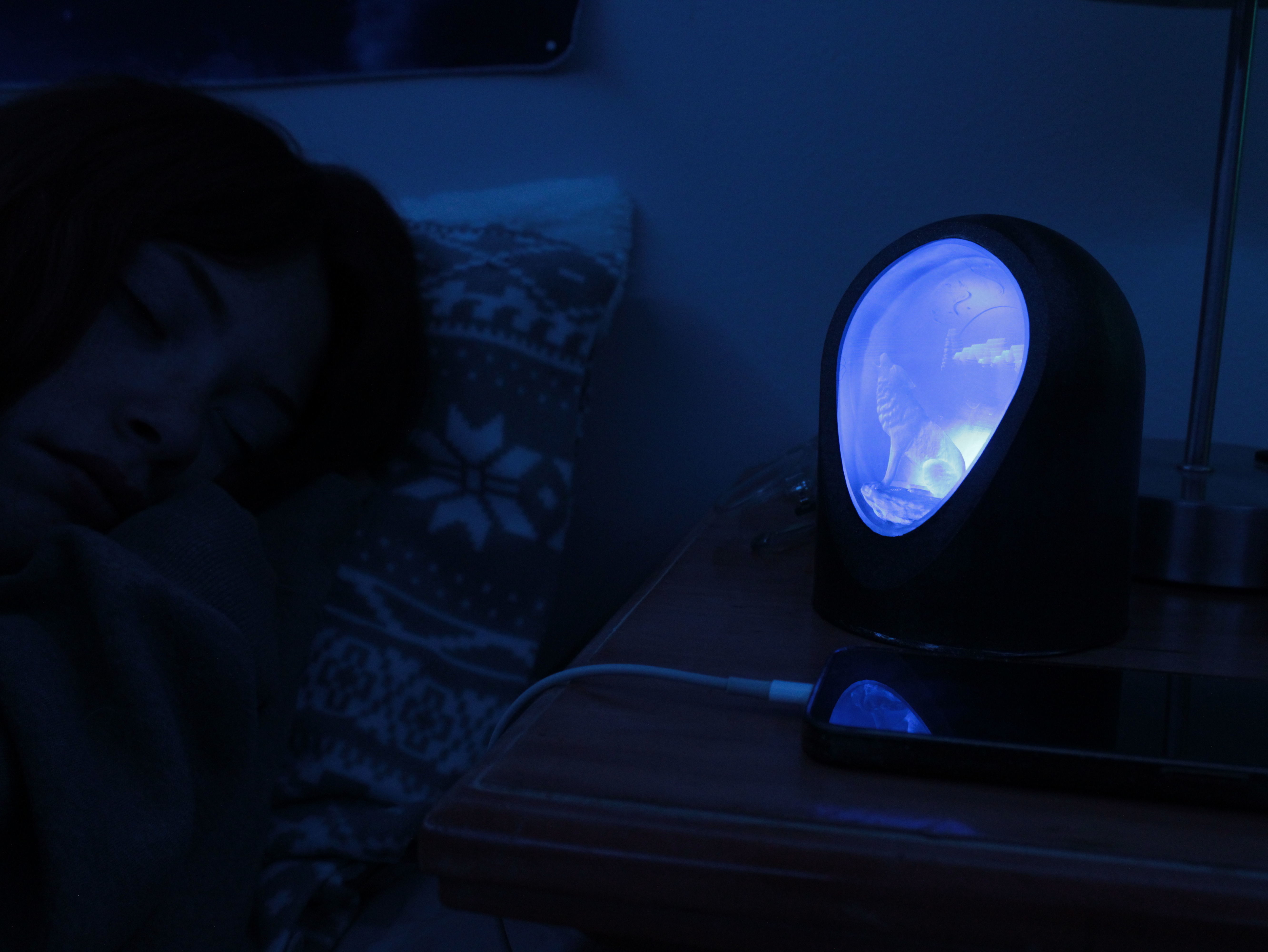 Howling Wolf Bundle - LED Light Up Diorama 3D model 3D printable | CGTrader