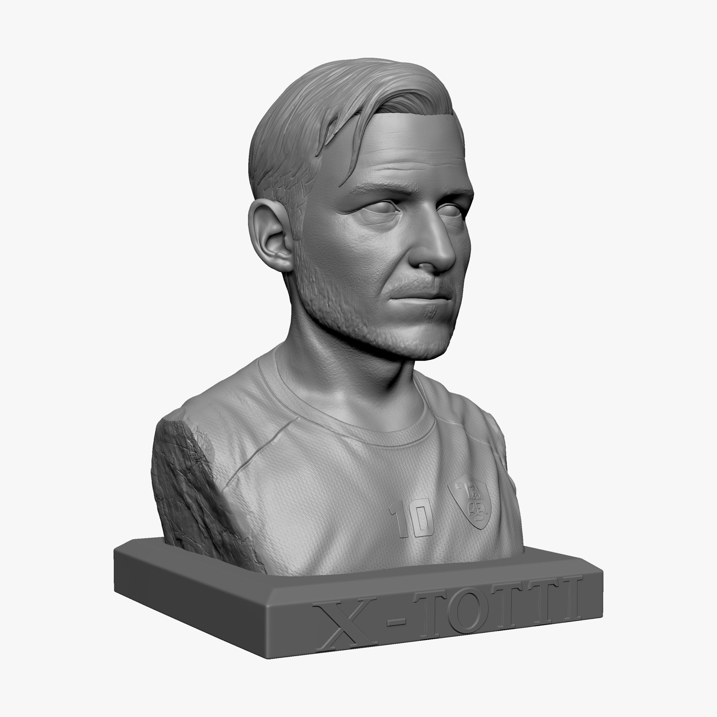 Francesco Totti 3D model 3D printable | CGTrader