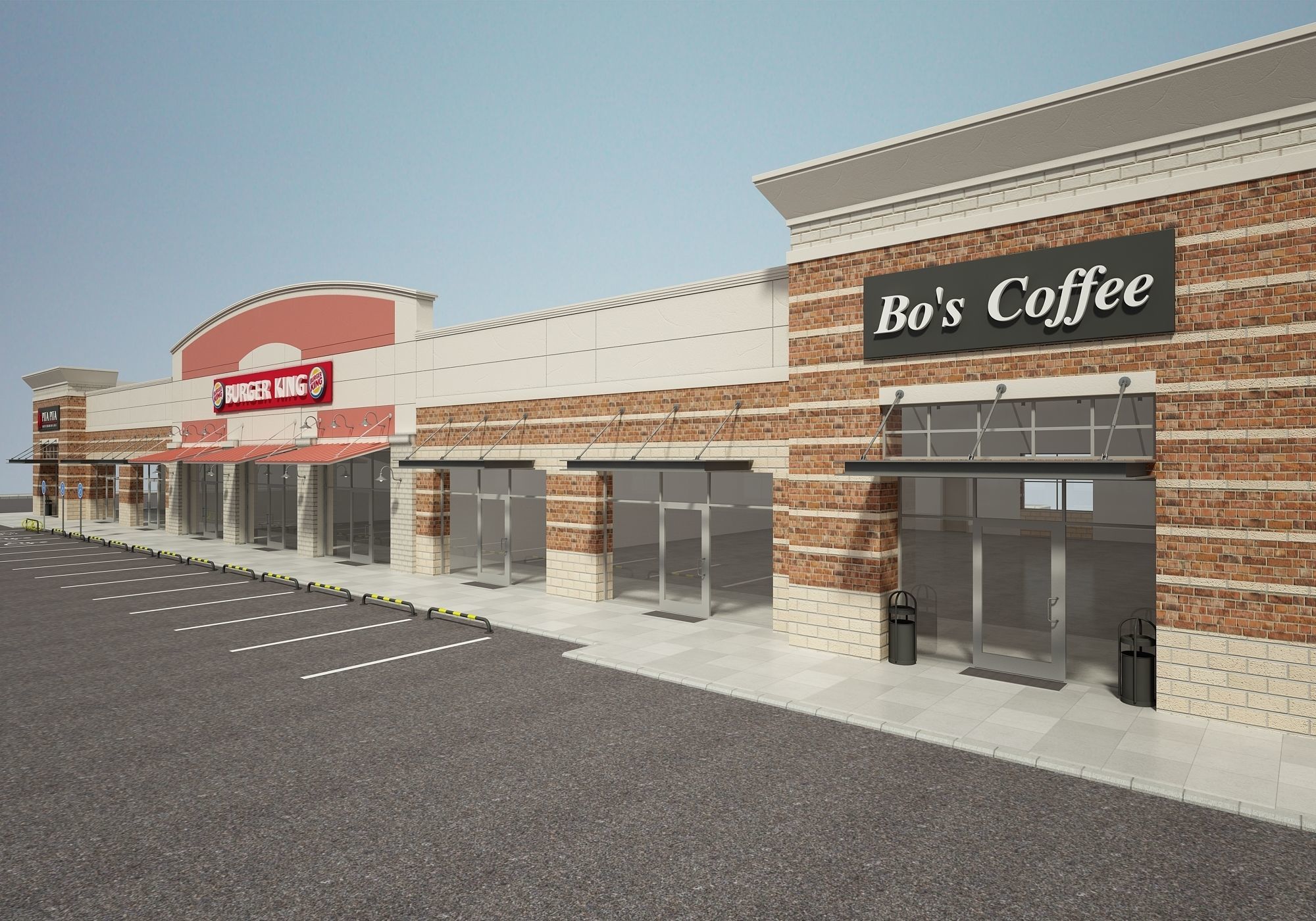 Retail Store Building 3D model | CGTrader