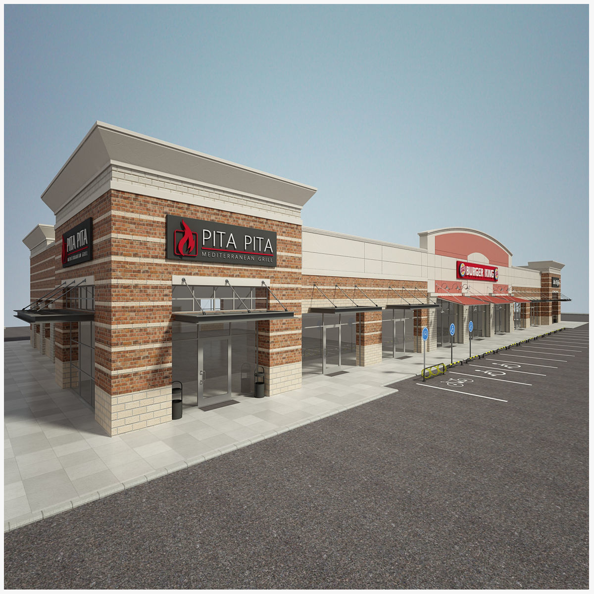 Retail Store Building 3D model | CGTrader