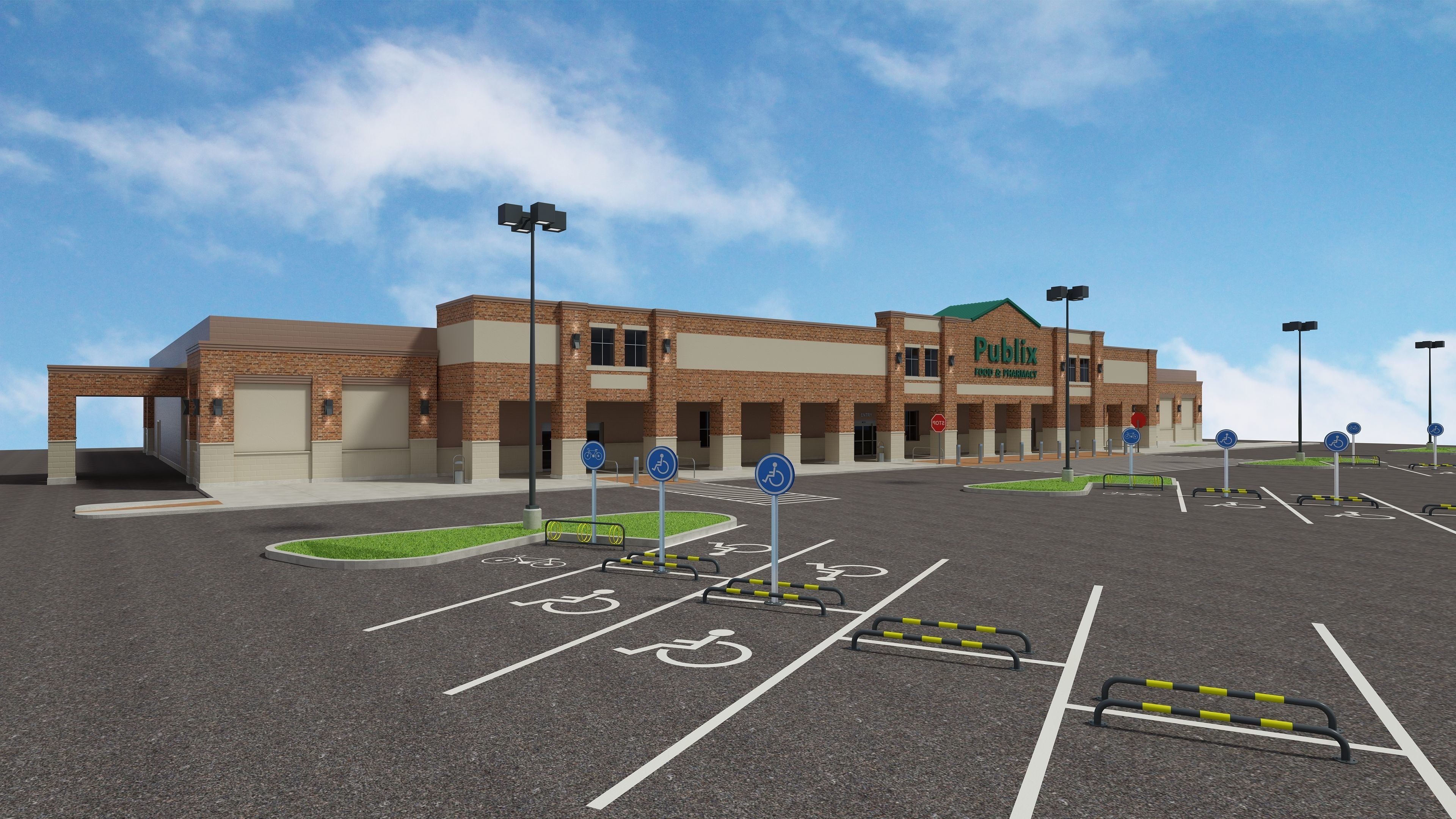 Retail Store Building 3D model | CGTrader