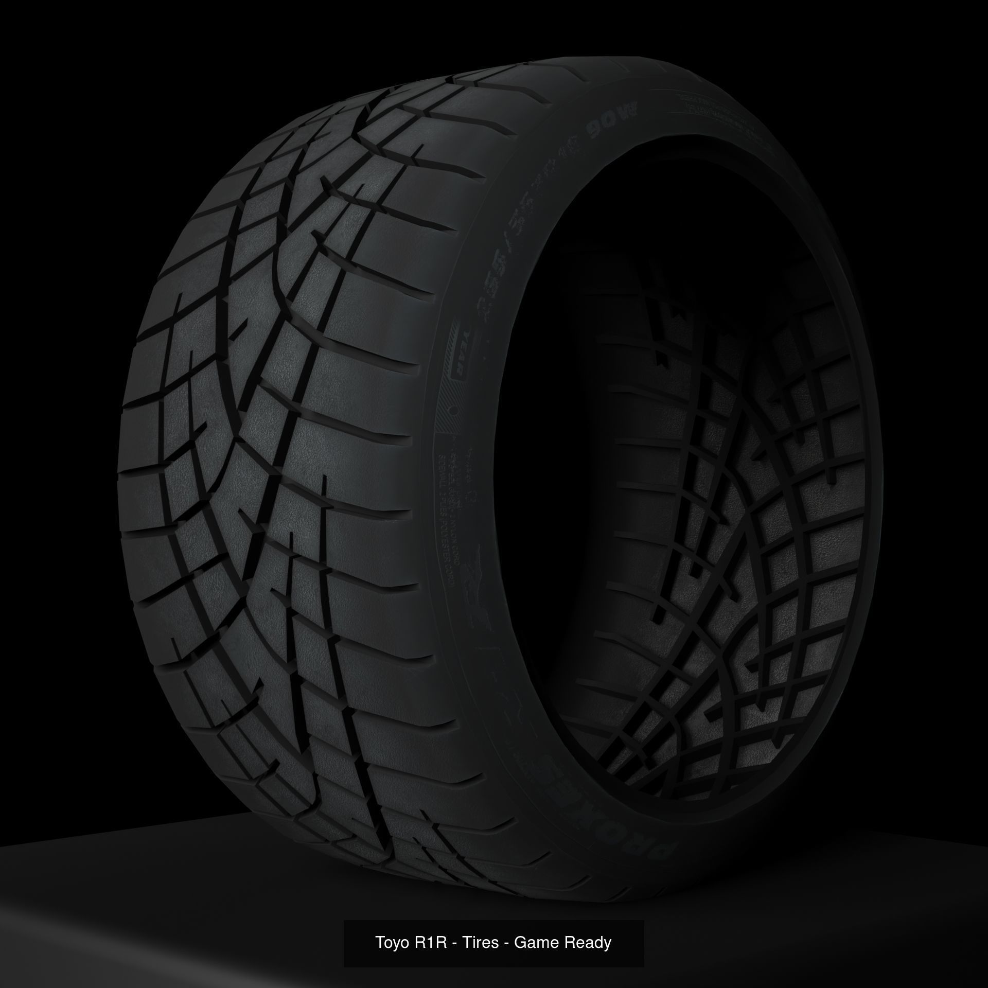 3D Model Collection 3d Tires - Low Poly - Game Ready tire champiro ...