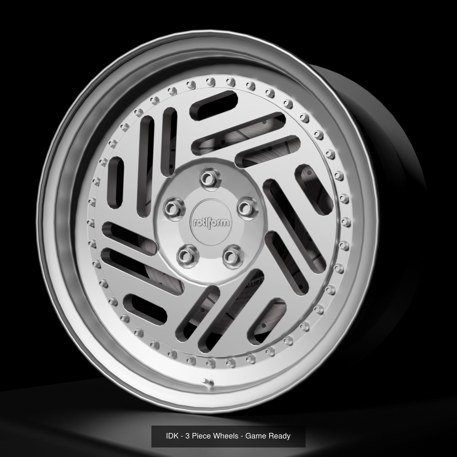 3D Model Collection Aftermarket Wheels VR / AR / low-poly | CGTrader