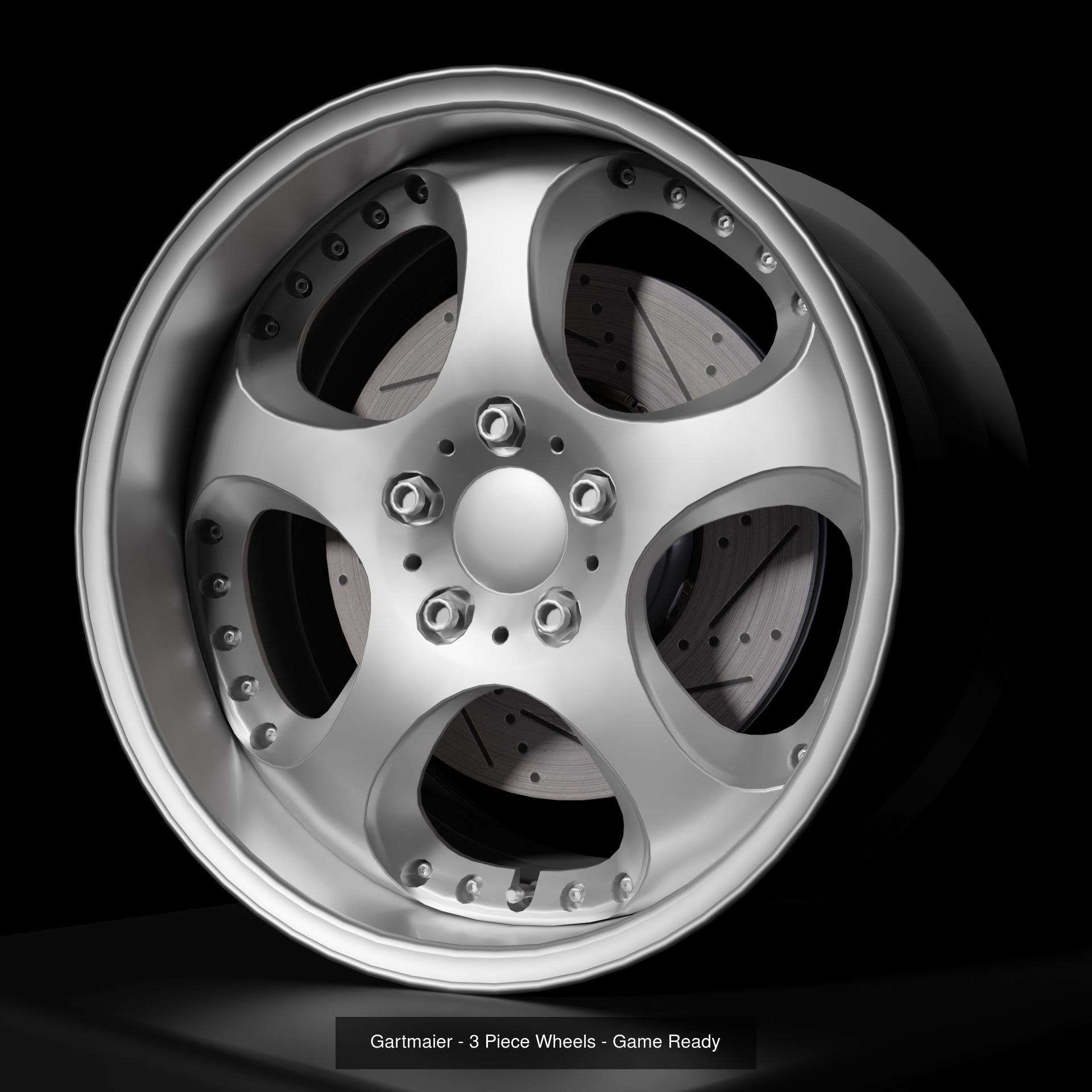 3D Model Collection Aftermarket Wheels VR / AR / low-poly | CGTrader