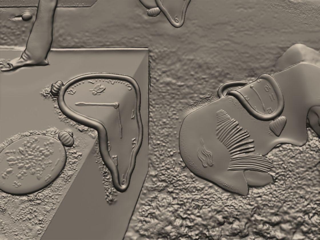 Dali 3d model The Persistence of Memory 3D model 3D printable | CGTrader