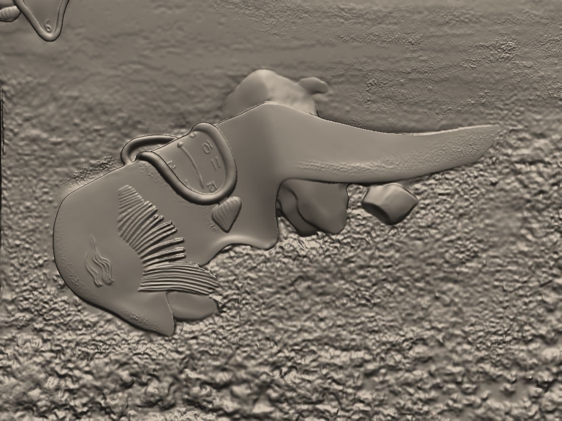 Dali 3d model The Persistence of Memory 3D model 3D printable | CGTrader