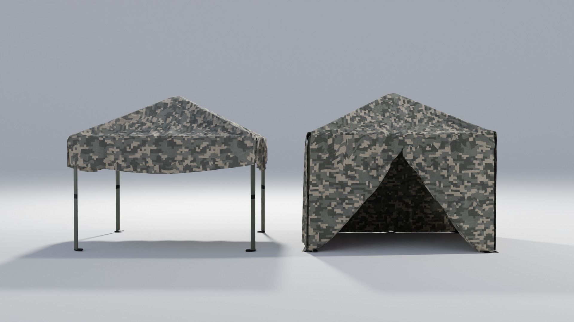 3D model Canopy Tents with multiple textures VR / AR / low-poly | CGTrader