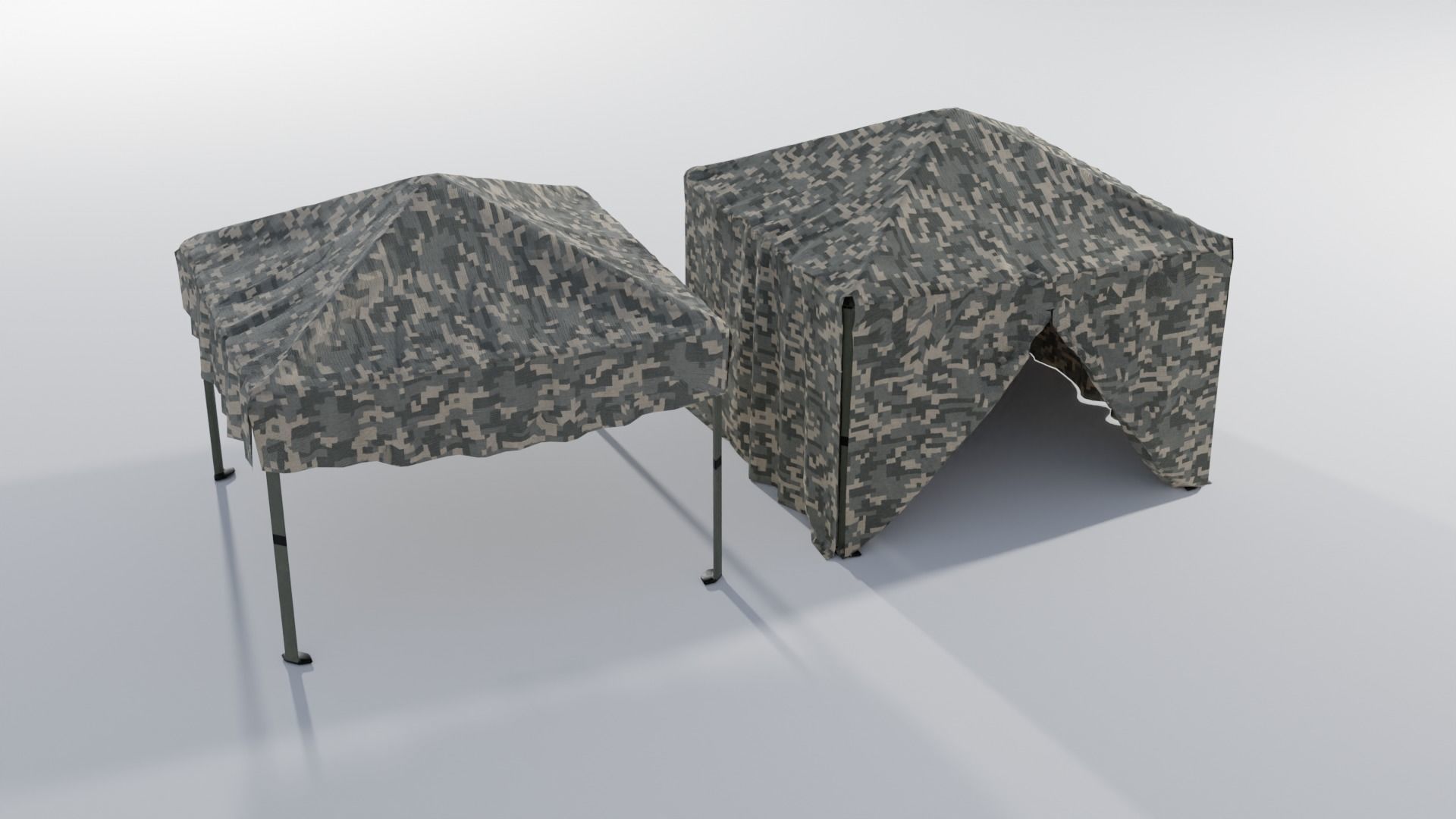 3D model Canopy Tents with multiple textures VR / AR / low-poly | CGTrader