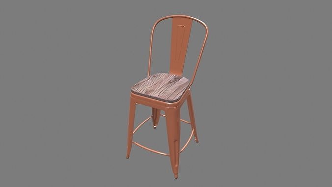 Bar Chair 3D model | CGTrader