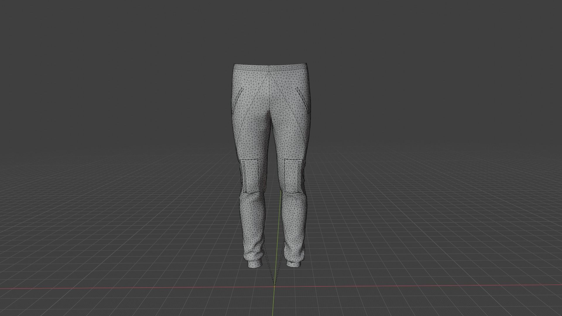 3D model Pants mannequin wearing VR / AR / low-poly | CGTrader