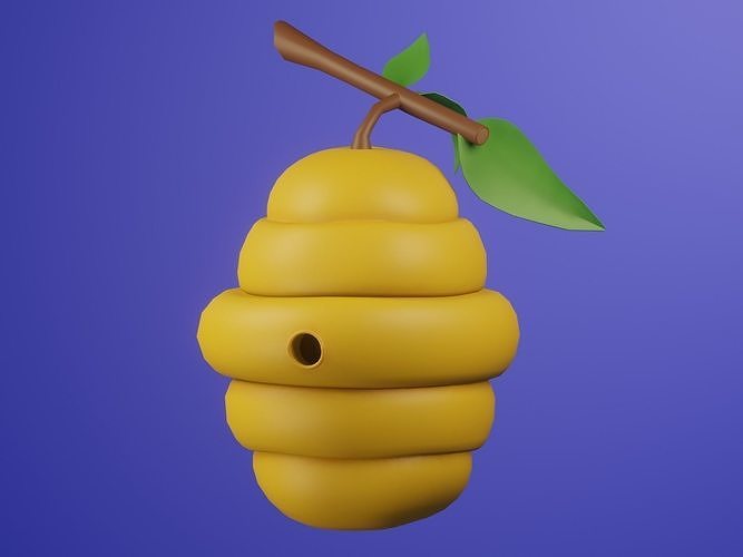 3D model Honey Hive VR / AR / low-poly | CGTrader