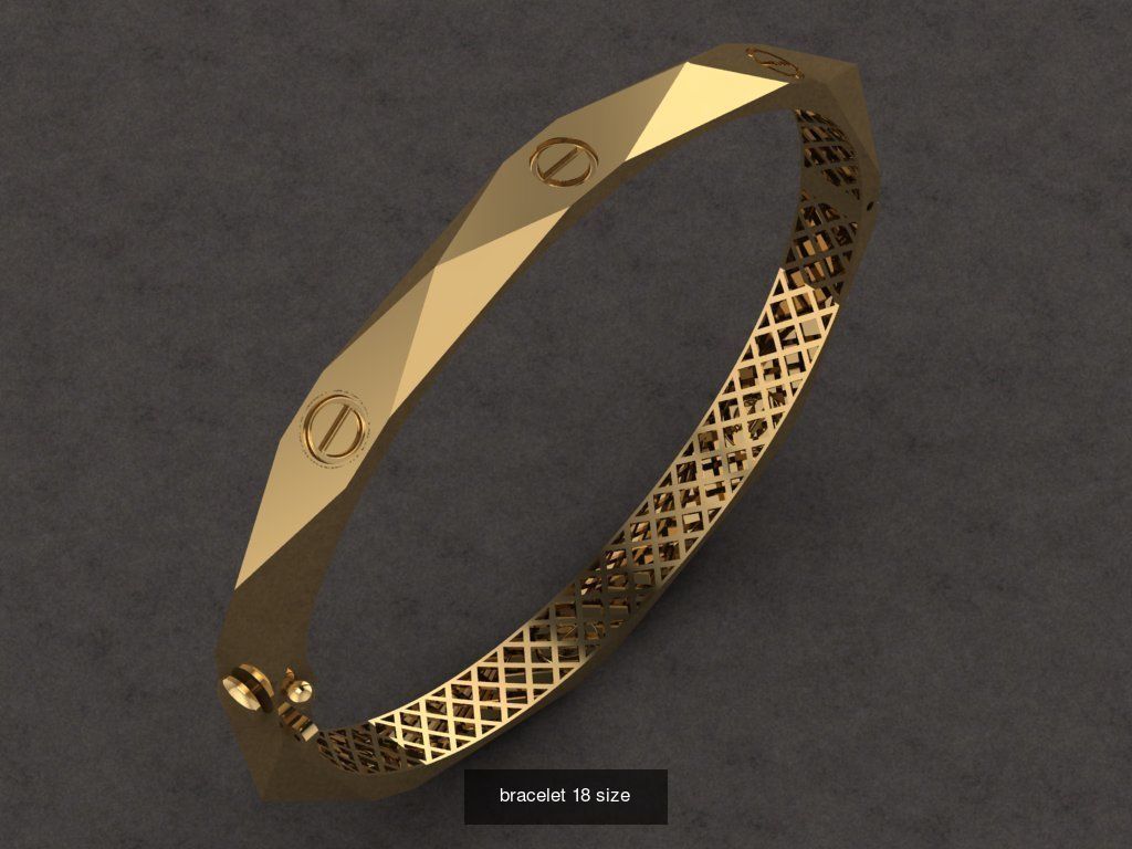 Bracelets 3D Model Collection | CGTrader