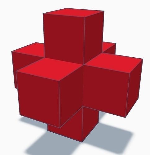 Interlocking 3 piece puzzle - 3D Print Model 3D model 3D printable ...