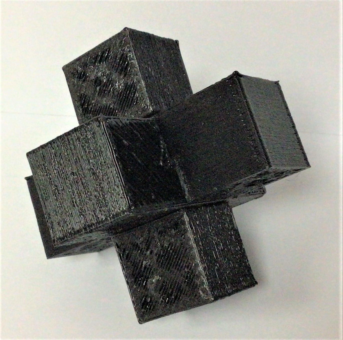 Interlocking 3 piece puzzle - 3D Print Model 3D model 3D printable ...