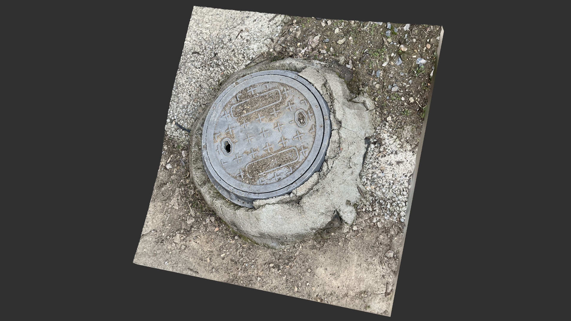 Manhole 3d Scan 3D model | CGTrader