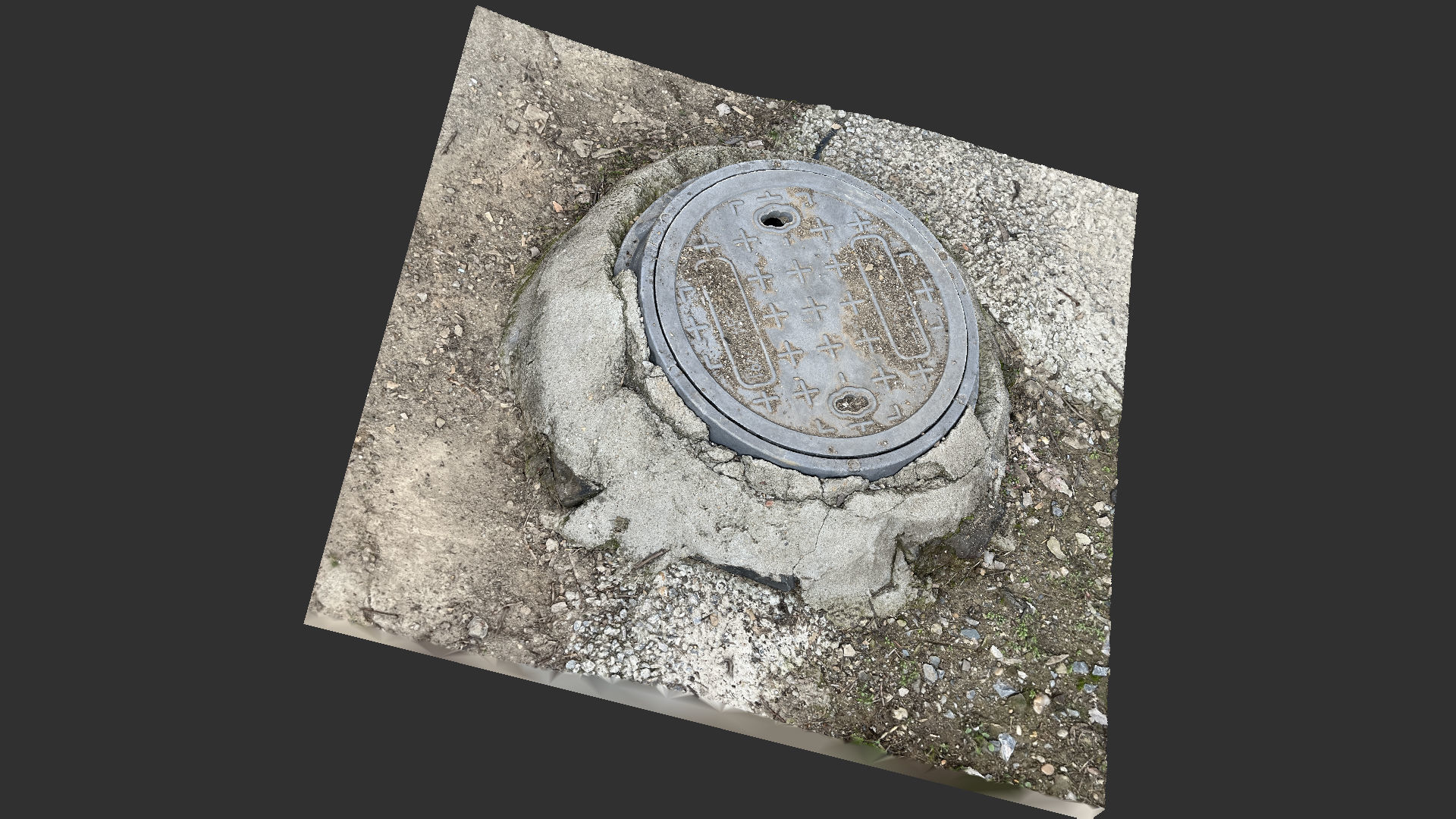 Manhole 3d Scan 3D model | CGTrader