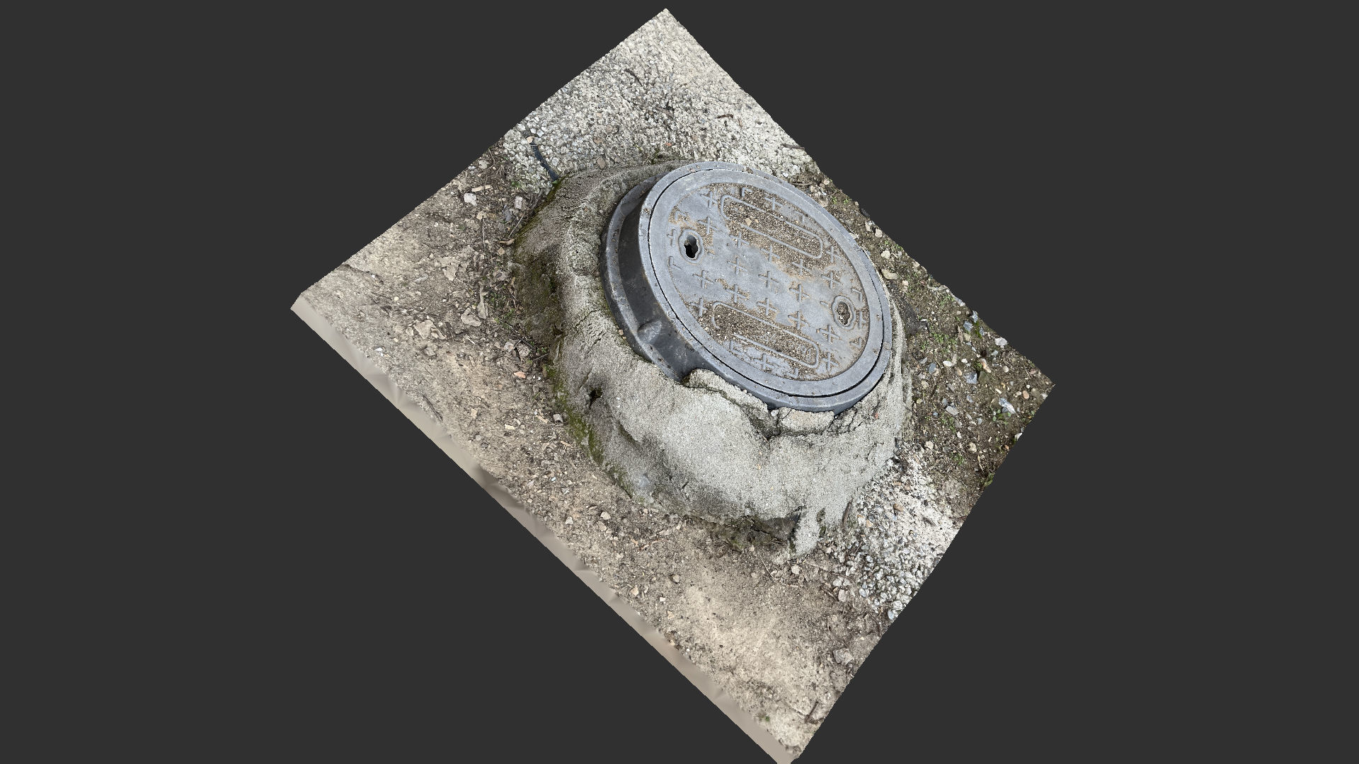 Manhole 3d Scan 3D model | CGTrader