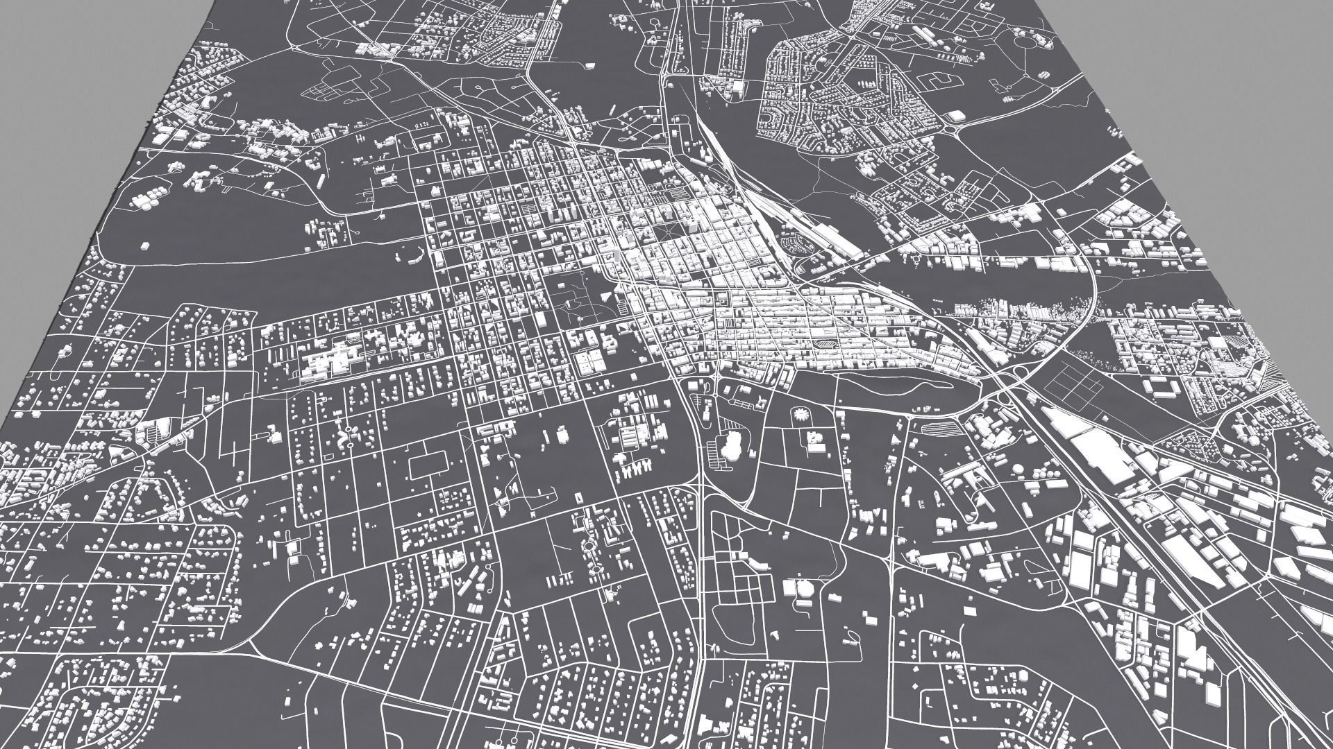 Cityscape Harare Zimbabwe 3D model | CGTrader