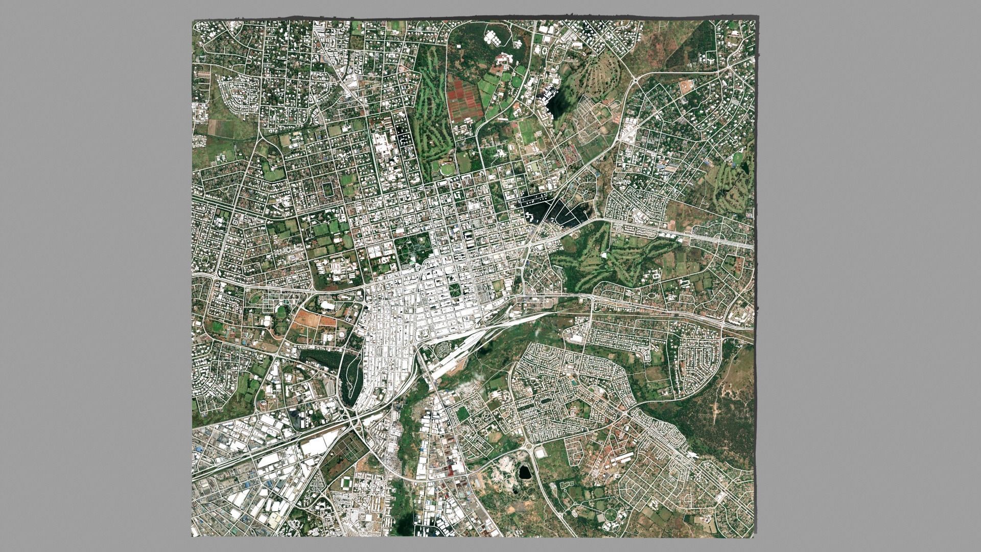 Cityscape Harare Zimbabwe 3D model | CGTrader