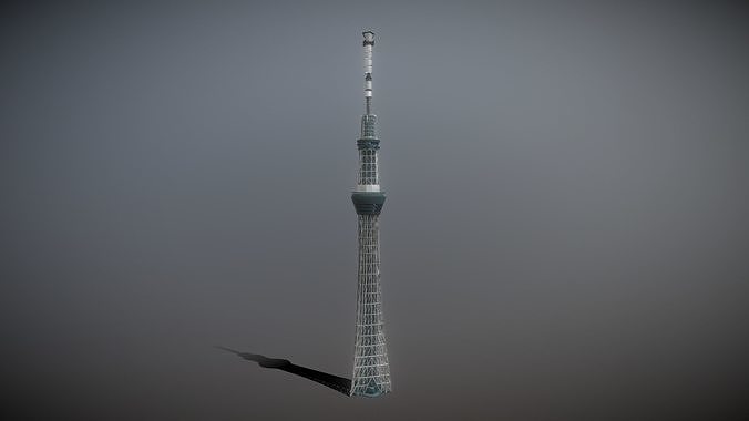 Tokyo Skytree 3D model | CGTrader