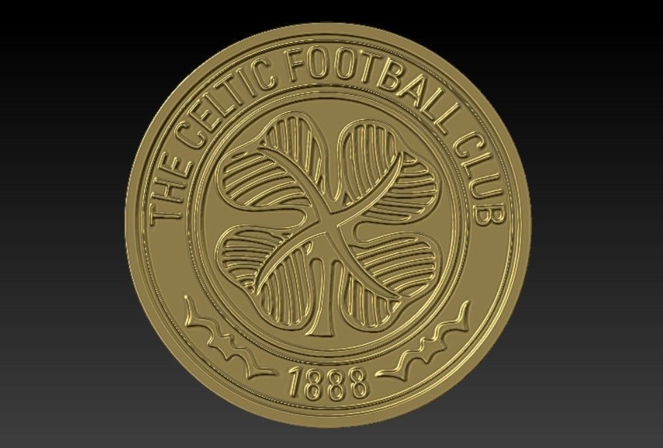 Logo Celtic Football Club 3D model 3D printable | CGTrader